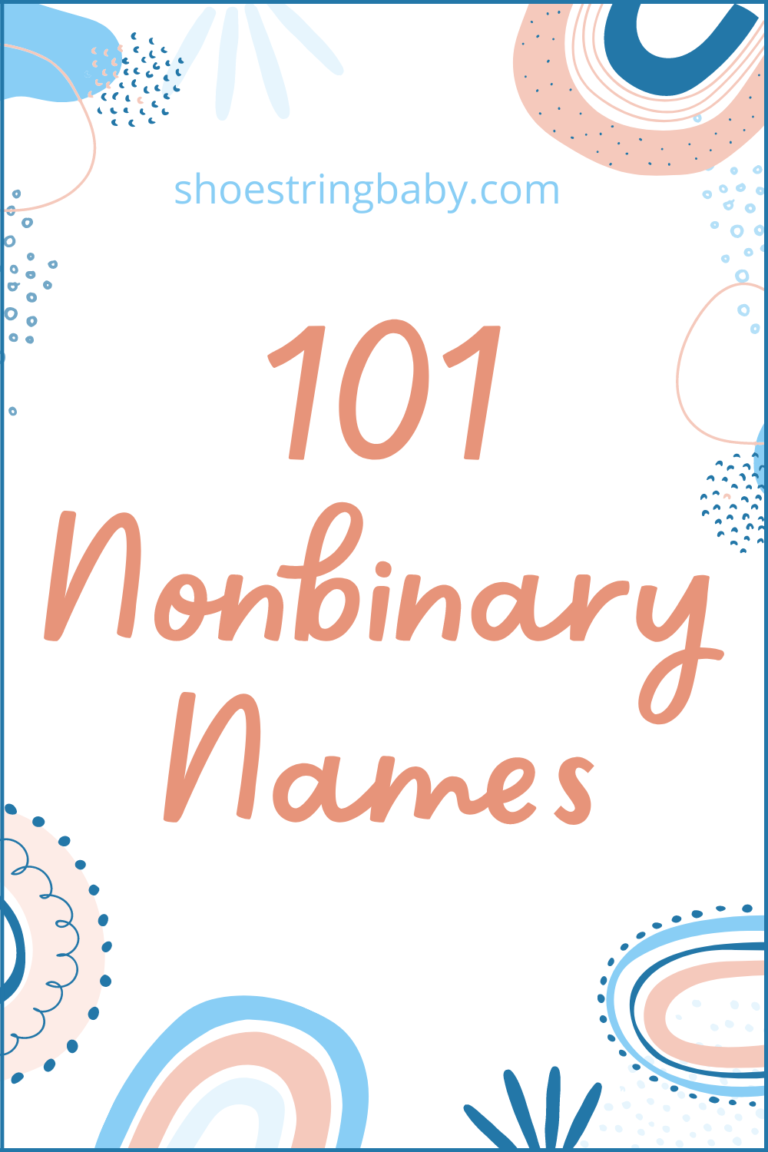 101 Nonbinary Name Ideas [Unisex Names & Meanings] | shoestring baby