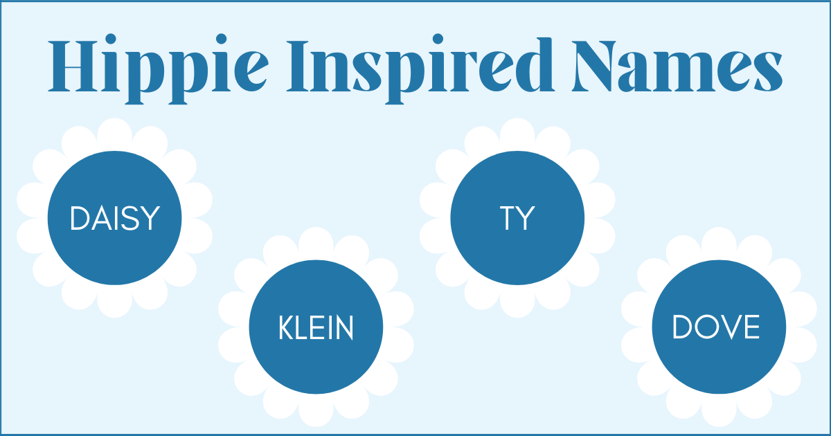 185 Radically Cool Hippie Names For Your Baby (2023) | Shoestring Baby