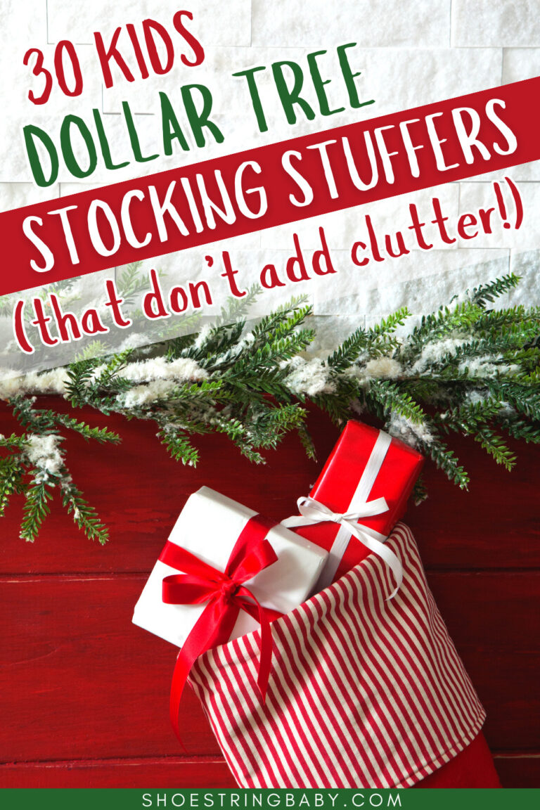 30 Dollar Tree Stocking Stuffers for Kids | Shoestring Baby