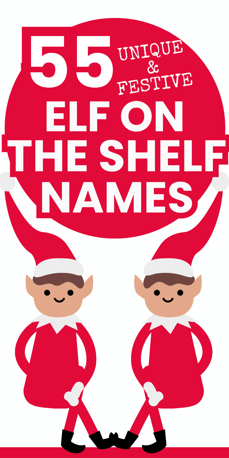 55+ Elf on the Shelf Name Ideas | Shoestring Baby